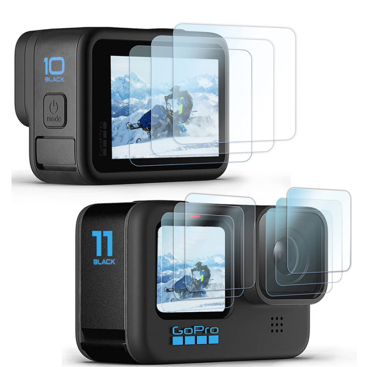 GoPro Hero 12/11/10/9 Tempered Glass Screen Protector | Daraz.lk