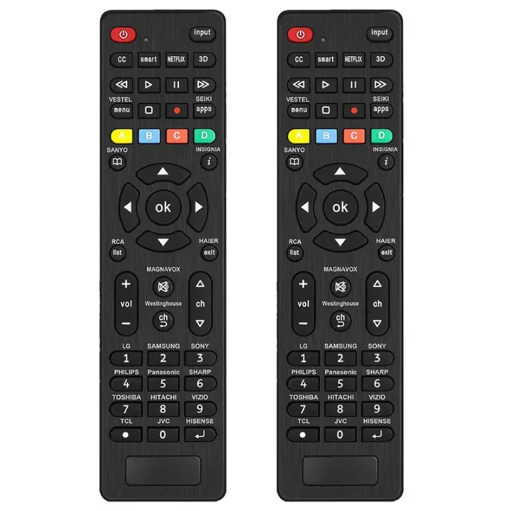 Universal TV Remote Replacement Accessories Parts Kit Compatible for ...