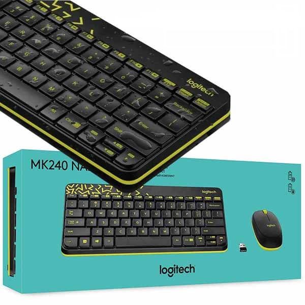 Logitech Mk240 Wireless Nano Keyboard And Mouse Combo Daraz Lk
