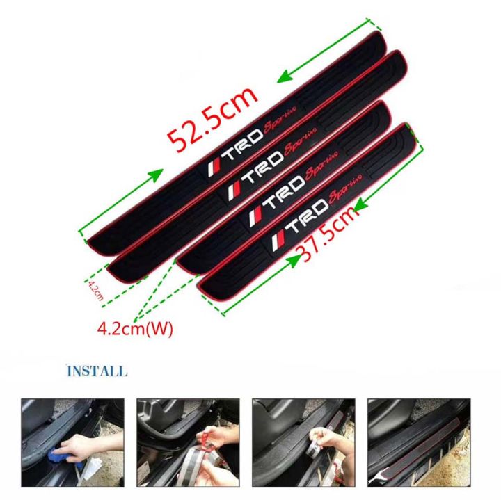 Car Threshold Bar TRD | Daraz.lk