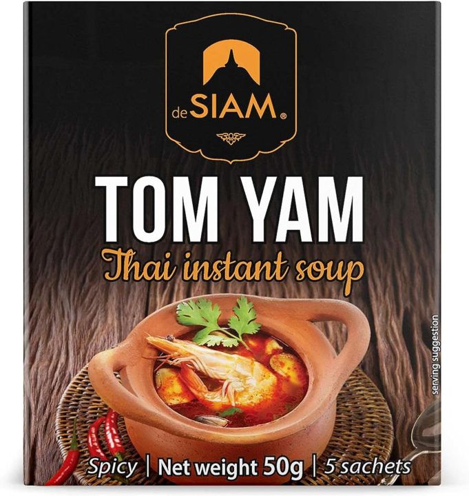 SIAM Tom Yum Instant sour and spicy Sauce soup 50 gm | Daraz.lk