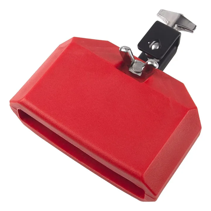 5 Inch Jam Block, Percussion Block for Latin Drum Instrument (Red ...