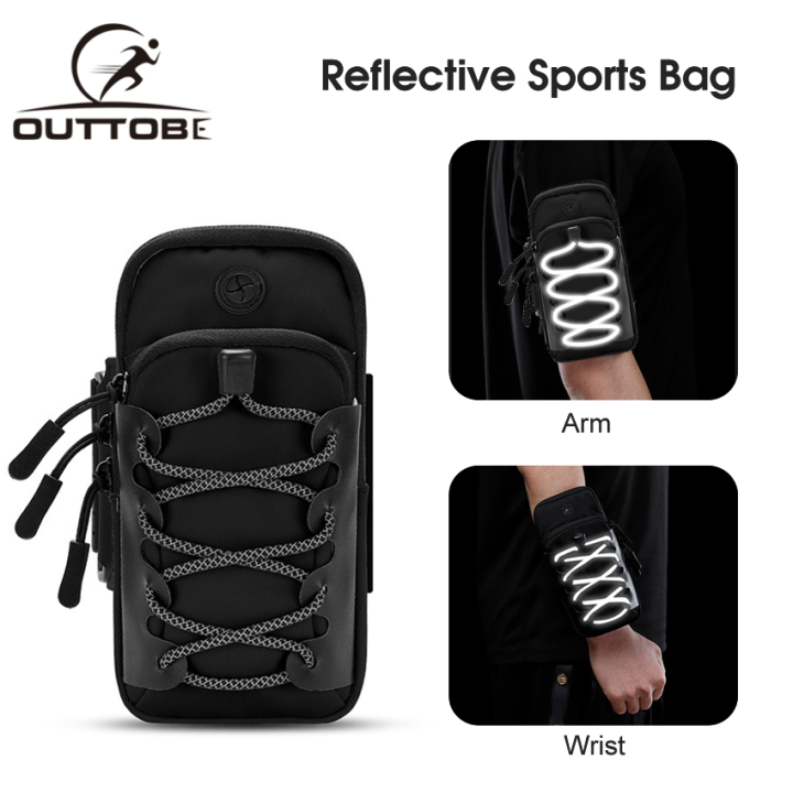 Outtobe Sports Armbands Fitness Reflective Arm Bag Pouch Sport Bag ...