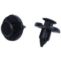 Kqueebee 100Pcs Car Hole Dia Plastic Rivets Fastener Push Pin Clips ...