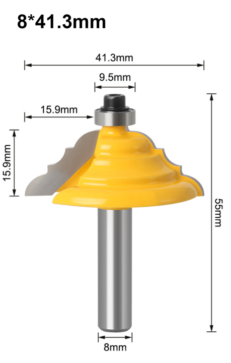Wood Milling Cutter Stable Architectural Molding Bit | Daraz.lk