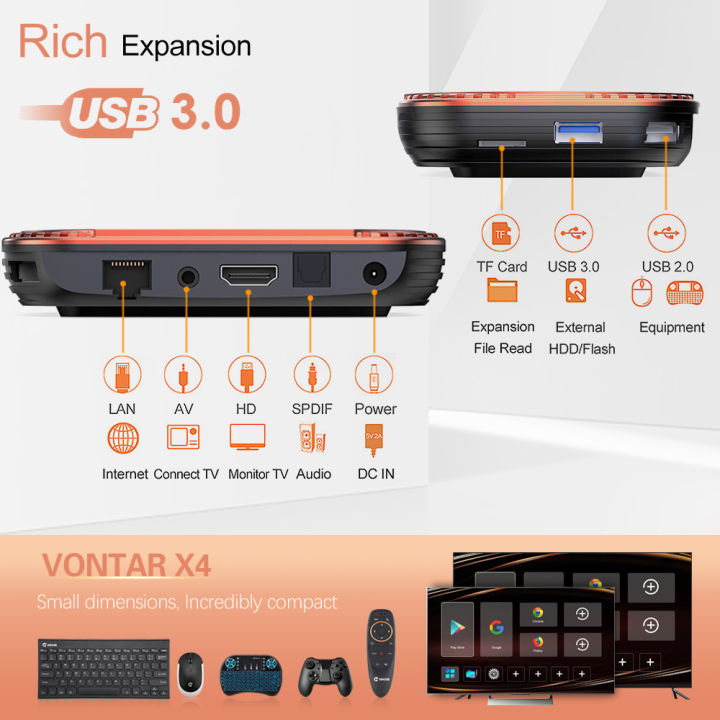 0M set top box 4K 100 player tv box ifi BT64GB W 32GB B 128Gndroidlogic ...