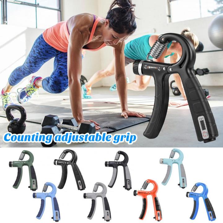 Hand Grip Trainer Adjustable Resistance Hand Grip Strengthener Non-slip ...