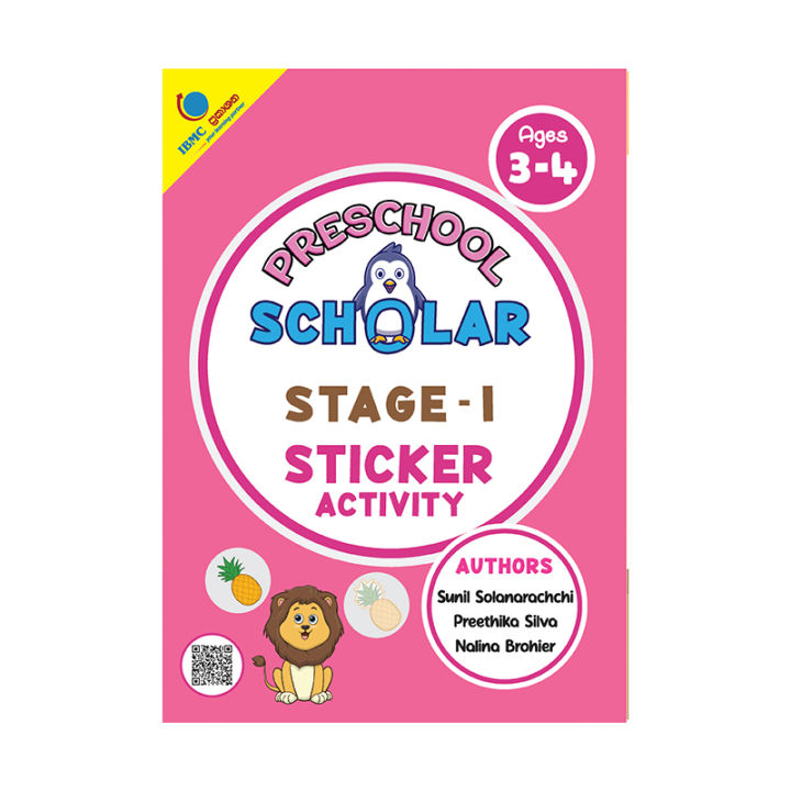 Preschool Scholar – Stage 1 Sticker Activity | Daraz.lk