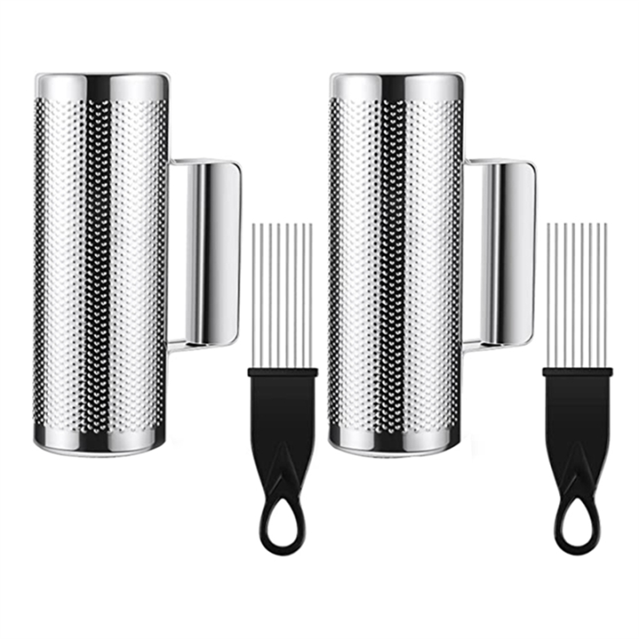 2Sets of Metal Scrapers 8X3 Inch Stainless Steel Instruments Percussion ...