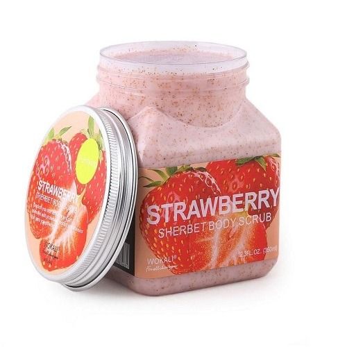Wokali Face & Body Scrub Strawberry 500ml | Daraz.lk