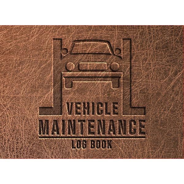 Vehicle Maintenance Log Book - Automotive Service Record Book - Oil ...