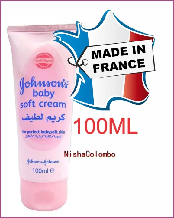 Johnson’s Baby Soft Cream 100ml Made in FRANCE (jbsc) | Daraz.lk