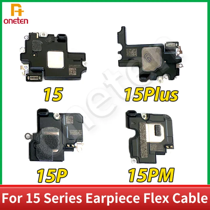 For iPhone 15 Earpiece Speaker Flex Cable For iPhone 15 Plus Pro MAX ...