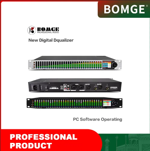 Digital Equalizer EQ Noise Reduction with Spectrum Display 31-Band Graphic Equalizer Audio ...