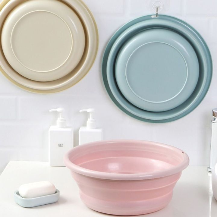 Multifunctional Foldable Large Washbasin Lightweight Hanging Holes ...