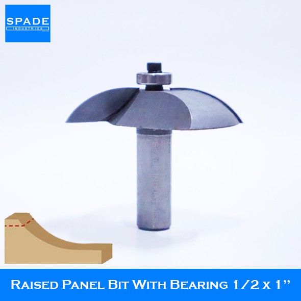 Raised Panel Router Bit With Bearing 1/2 x 1'' | Daraz.lk