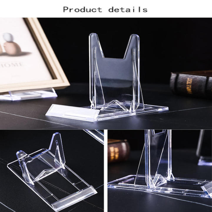 Compact Collection Display Stand Transparent Lightweight Polystyrene ...