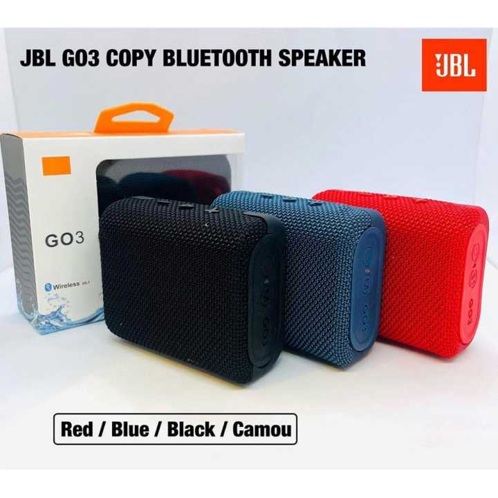 BT GO 3 Copy Bluetooth Speaker | Daraz.lk