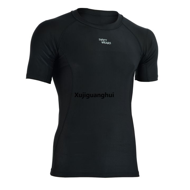 Xujiguanghui Swift Wears Mens Compression Base Layer Top Half Sleeve ...