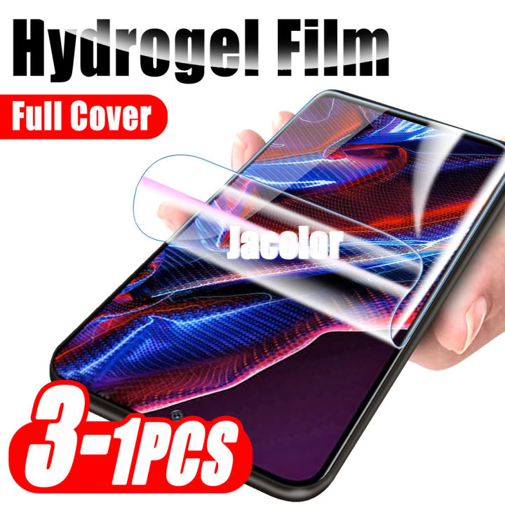 1-3PCS Screen Protector Hydrogel Film For Xiaomi Poco X5 F5 Pro C65 C40 ...
