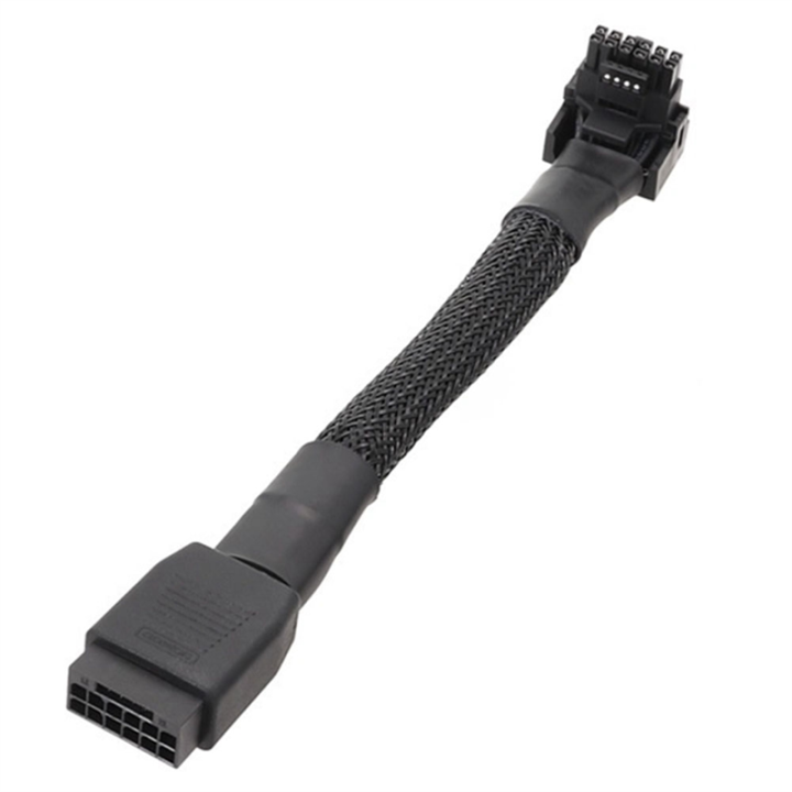 16PIN Video Card Elbow Cable Graphics Card 2VHPWR Straight Head Turning ...