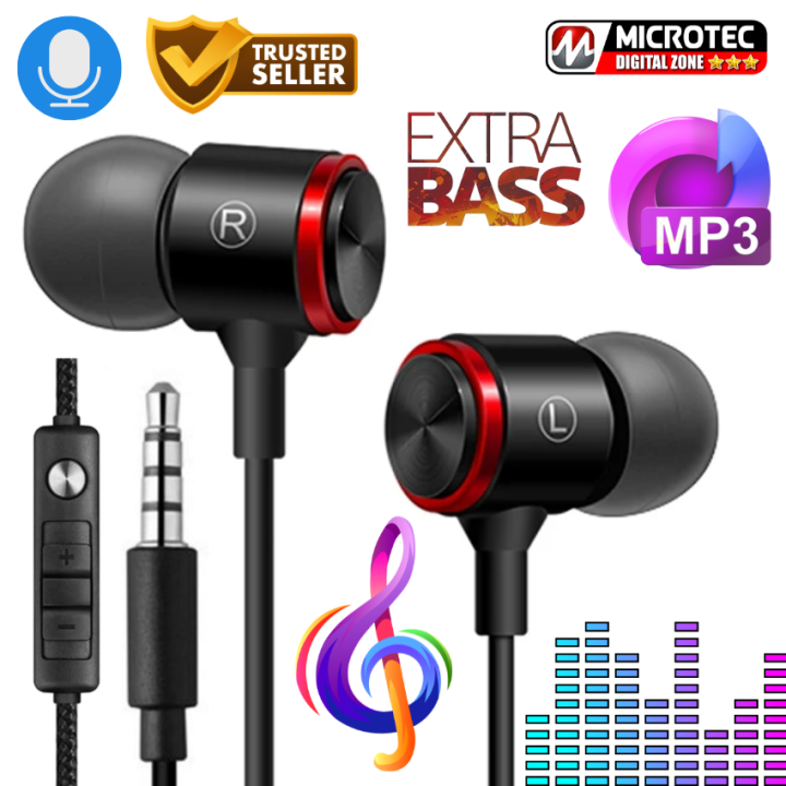 Extra bass earphones store