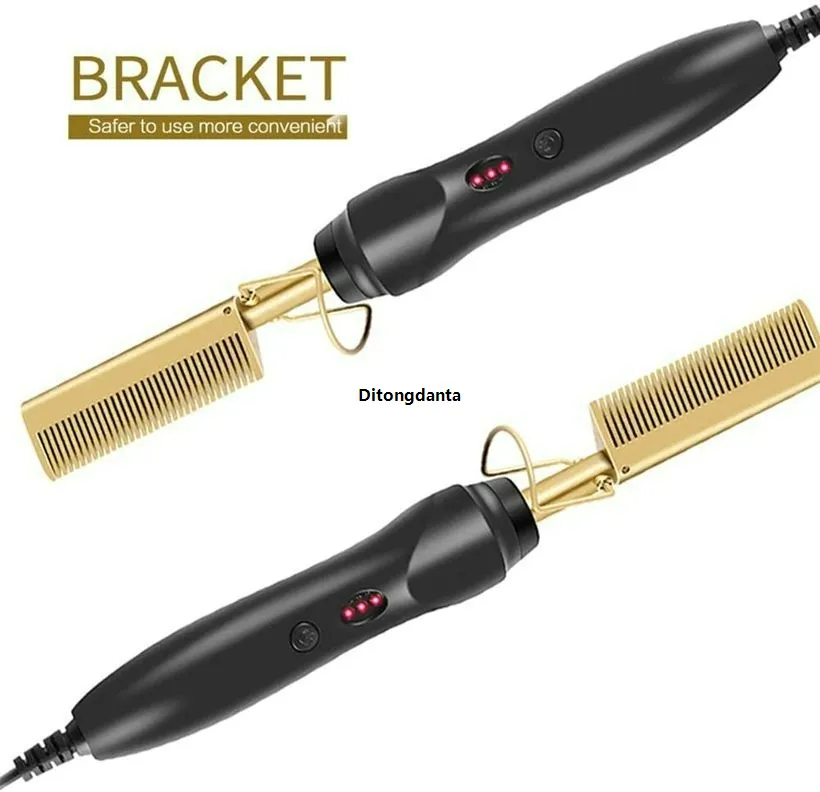 HOT Straight Pole Hair Perm New Multifunctional Electric Copper ...