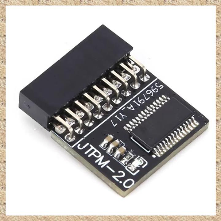 TPM 2.0 Security Module for ASUS/MSI/ASRock LPC Interface, Remote Encryption Card Enhanced Data ...