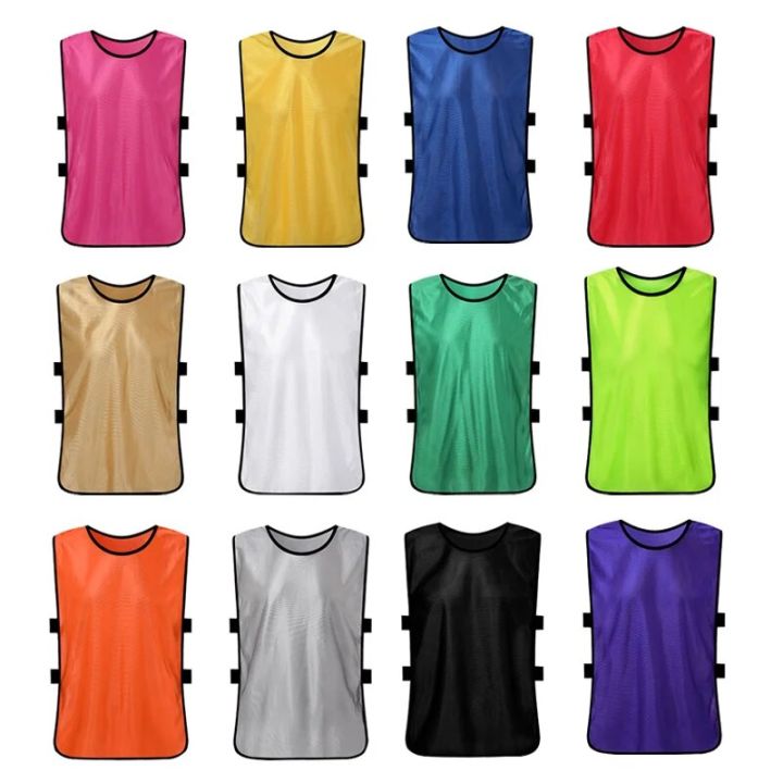 13 Colors Football Jersey Vests Uniform Adult Children Soccer Training ...