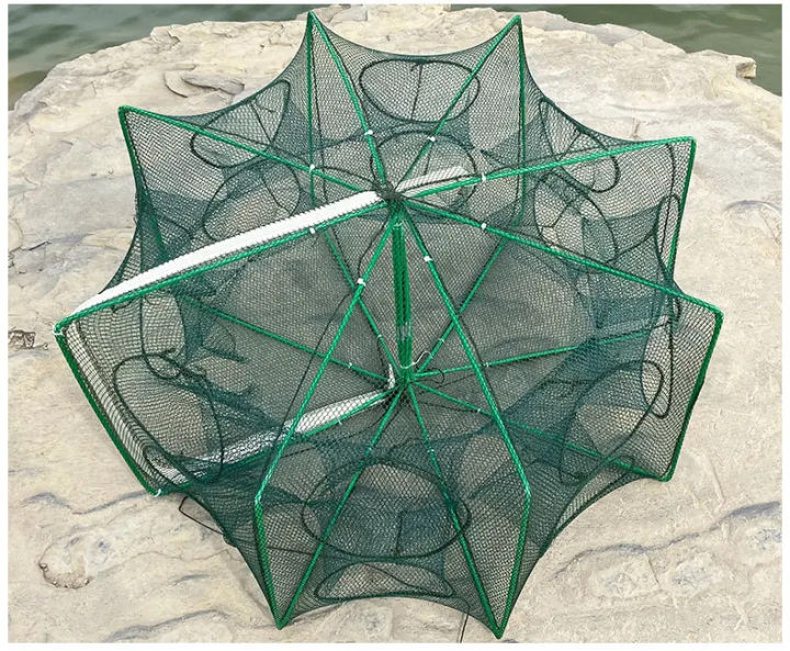 Mesh for Fishing Net/Tackle/Cage Folding Crayfish Catcher Casting/Fish ...