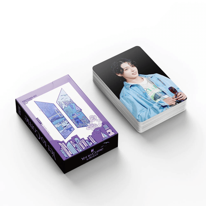BTS Kpop Lomo Sticker Cards 10 Pcs Yet To Come Bangton Boys Lomo ...
