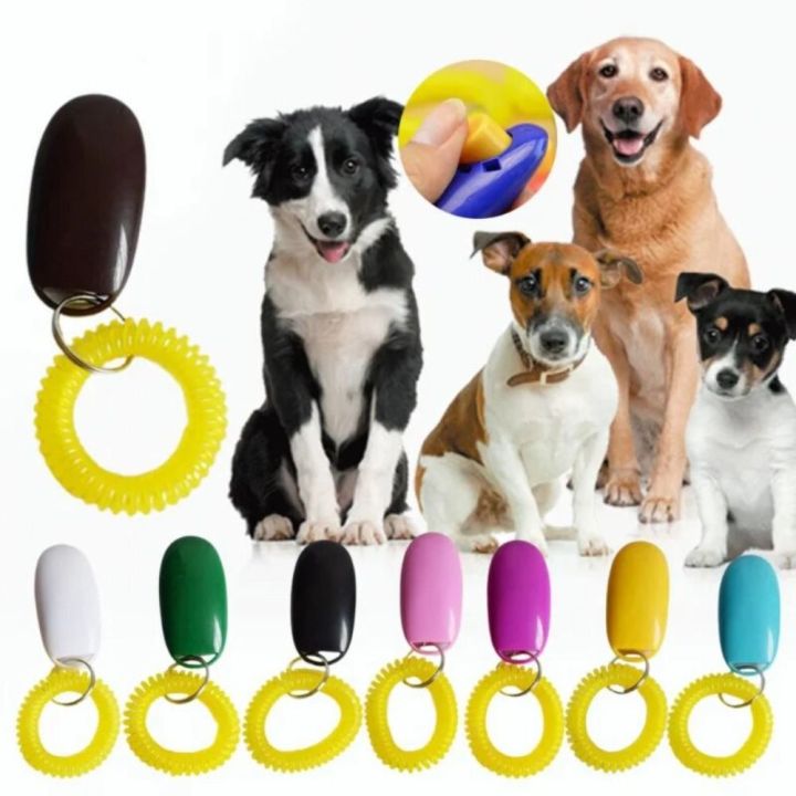 Pet Supplies Plastic Pet Tranining Clicker Multiple Colors Portable Dog ...