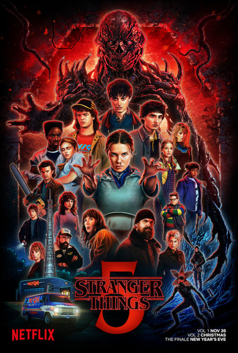 Stranger Things Wall Poster /Buy 3 get 1 free/ size 18x12 inches ...