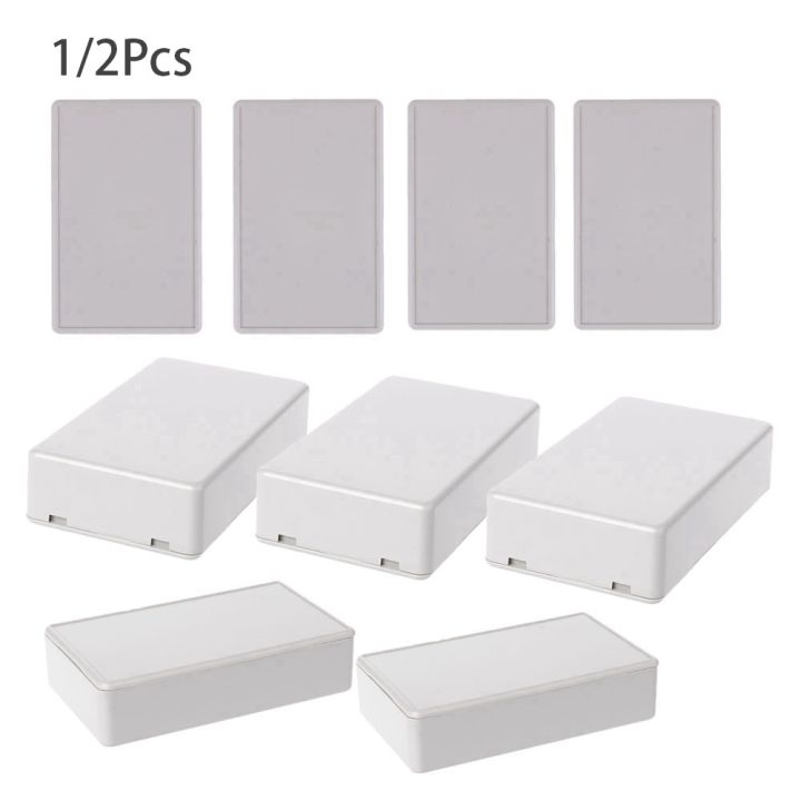 1/2pcs 8 sizes DIY ABS Plastic Waterproof Cover Project Enclosure Boxes Instrument Case ...