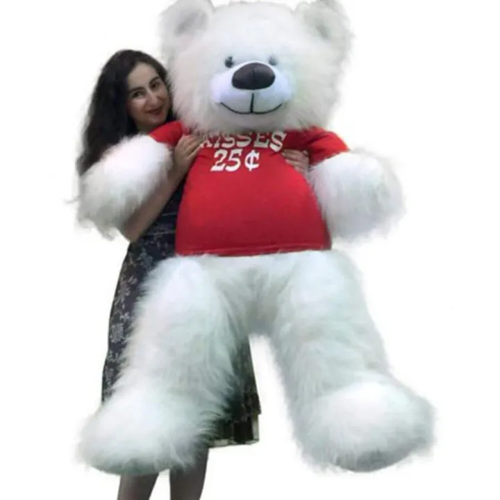GAS 7 ft Teddy Bear - White | Daraz.lk