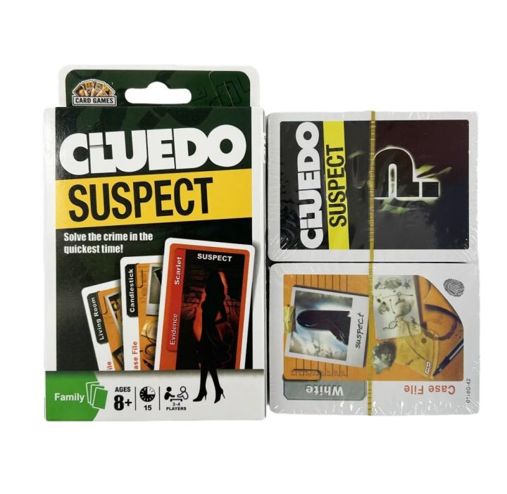 Cluedo Classic Mystery Card Game – Multiplayer Interactive Detective ...