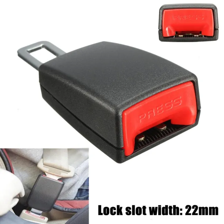 22mm Universal Auto Car Seat Belt Buckle Clip Extender Car Socket ...