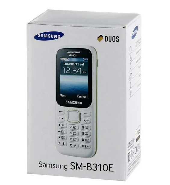 Samsung B310 White Dual SIM Original | Daraz.lk