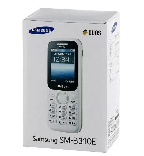Samsung B310 White Dual SIM Original | Daraz.lk