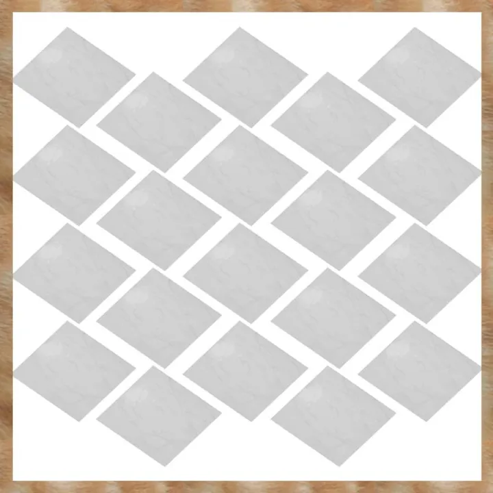 Kqueebee 20Pcs/Lot Pvc Waterproof Tiles Diagonal Sticker 10X10Cm Self ...