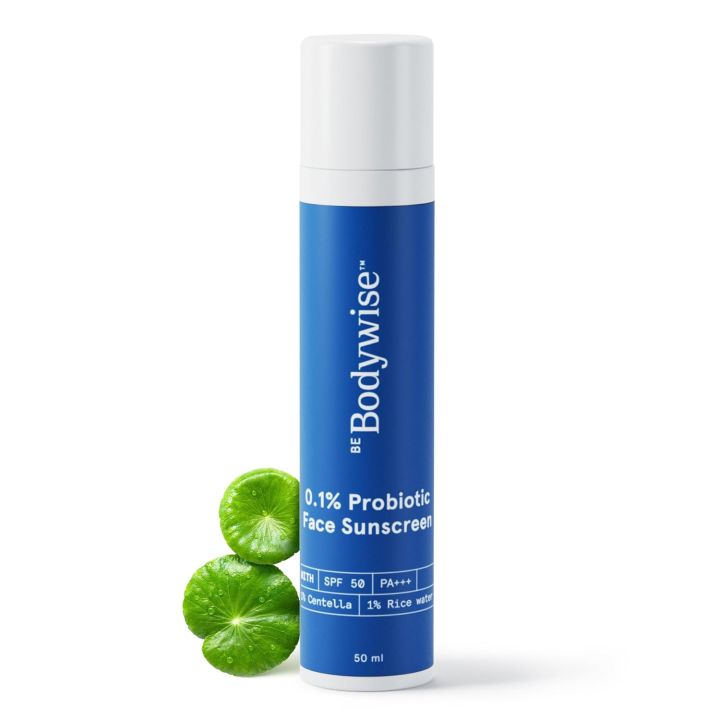 Be Bodywise 0.1% Probiotic Sunscreen SPF 50 PA+++ (50ml) | With SunCat ...
