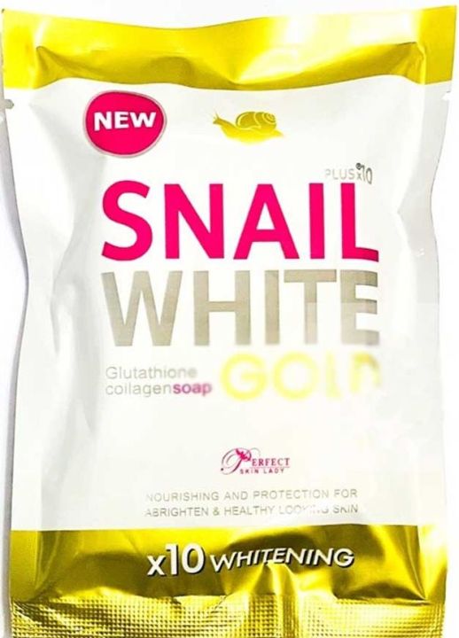 Snail Whitxee jnbv Gold Soap Perfect Skin Lady Made in Thailand | Daraz.lk