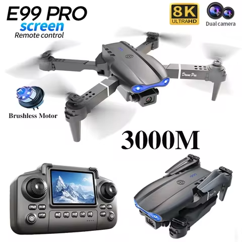 E99/E88 Pro Drone Dual camera Professional Wide Angle RC Drone HD 4k Camera Foldable Helicopter ...