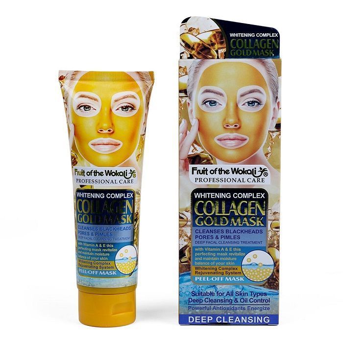 Fruit Of Wokali collagen Golden face Mask Whitening | Daraz.lk Fruit Of Wokali collagen Golden face Mask Whitening | Daraz.lk