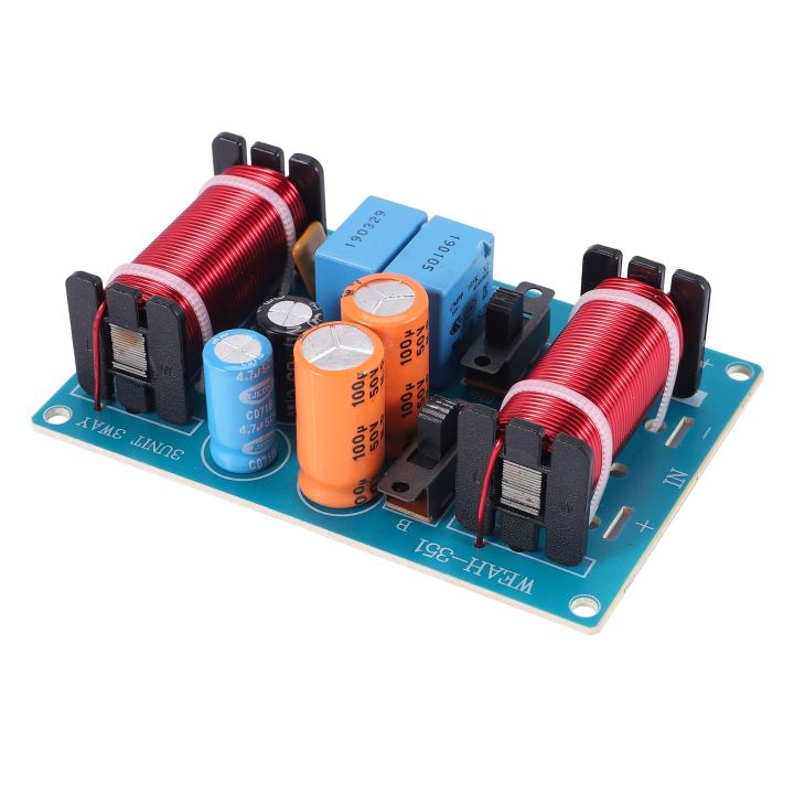 150W Speaker Treble Alto Bass Audio Frequency Divider 3 Way Crossover ...