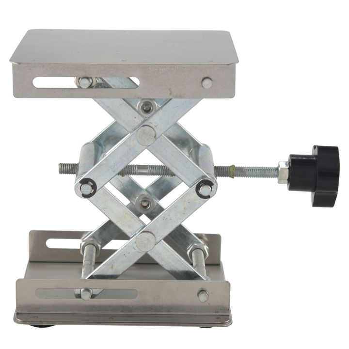Stainless Steel Lab Stand Table Rack Scissor Lab-Lift Lifter | Daraz.lk