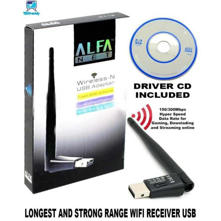 Alfa Wifi Net Wireless-N USB Adapter | Daraz.lk
