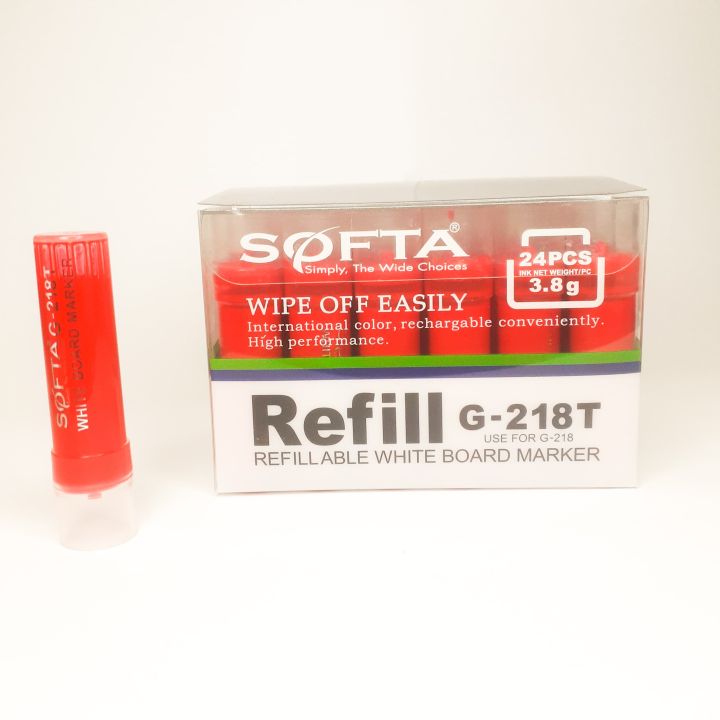 softa marker refill ink 24 pcs | refill ink | Softa ink | Softa marker ...
