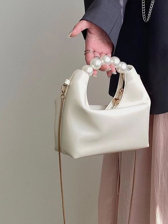 Niche Design Pearl Tote Bags for Women2023New High-Chain Messenger Bag ...