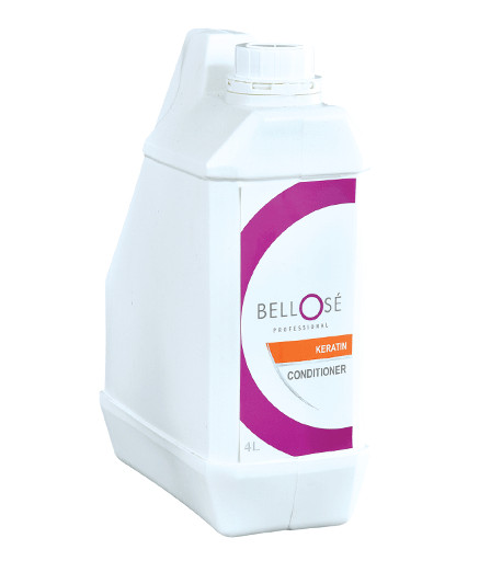 Bellose Keratin Conditioner 4L specially formulated for damaged and ...